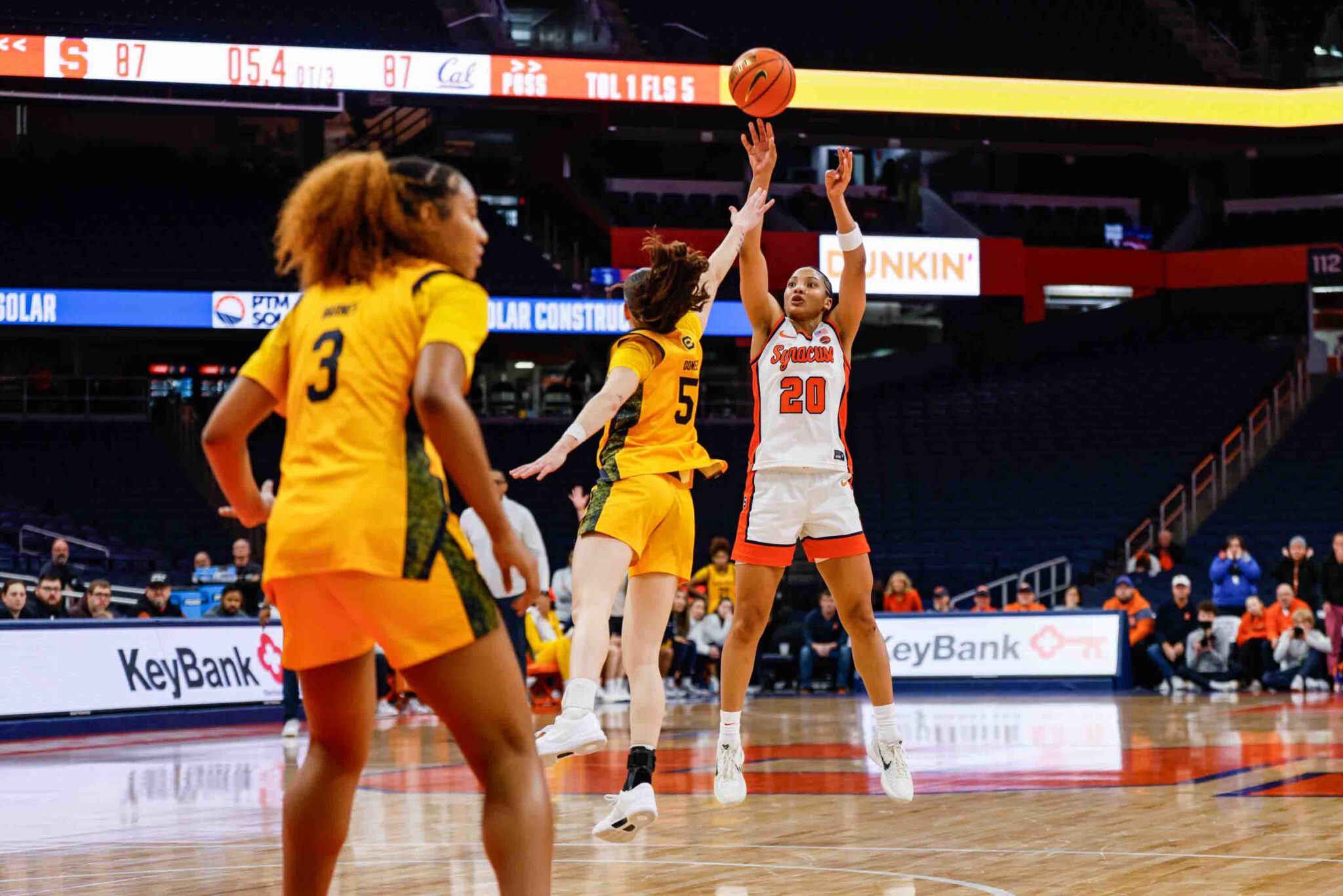 SU survives late scare from Cal in triple overtime thriller