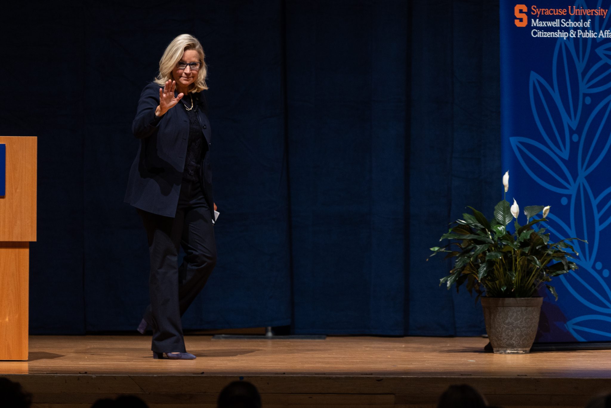 Congresswoman Liz Cheney visits Syracuse University