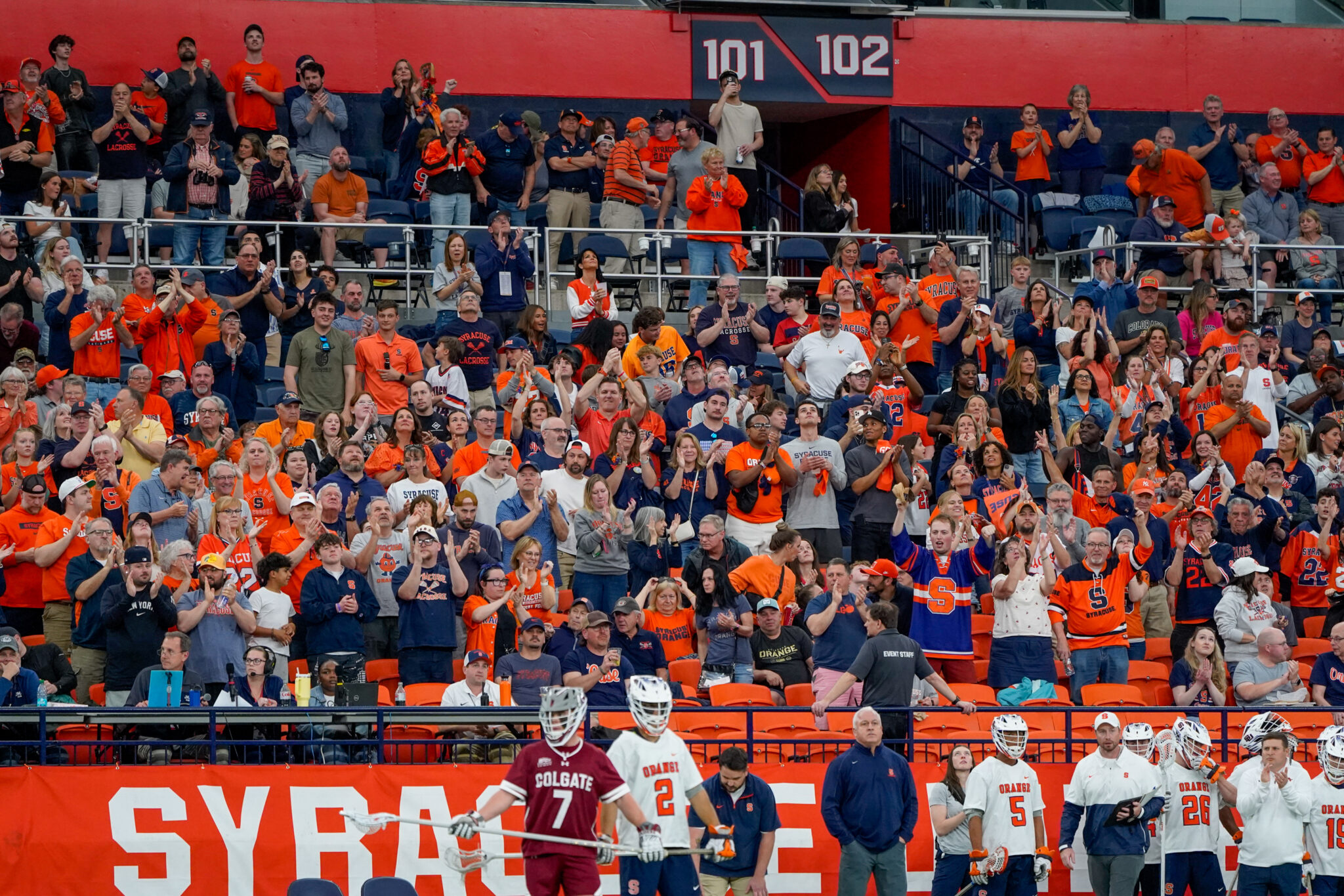 Spallina makes history, No. 5 Syracuse takes care of Colgate
