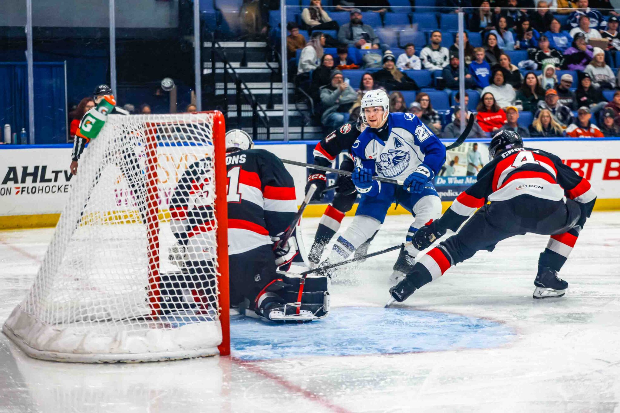 Syracuse Crunch lose lopsided game for fourth loss in five games